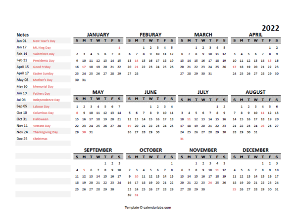 Latest Google Sheets Calendar Template 2022 Yearly Free Photos