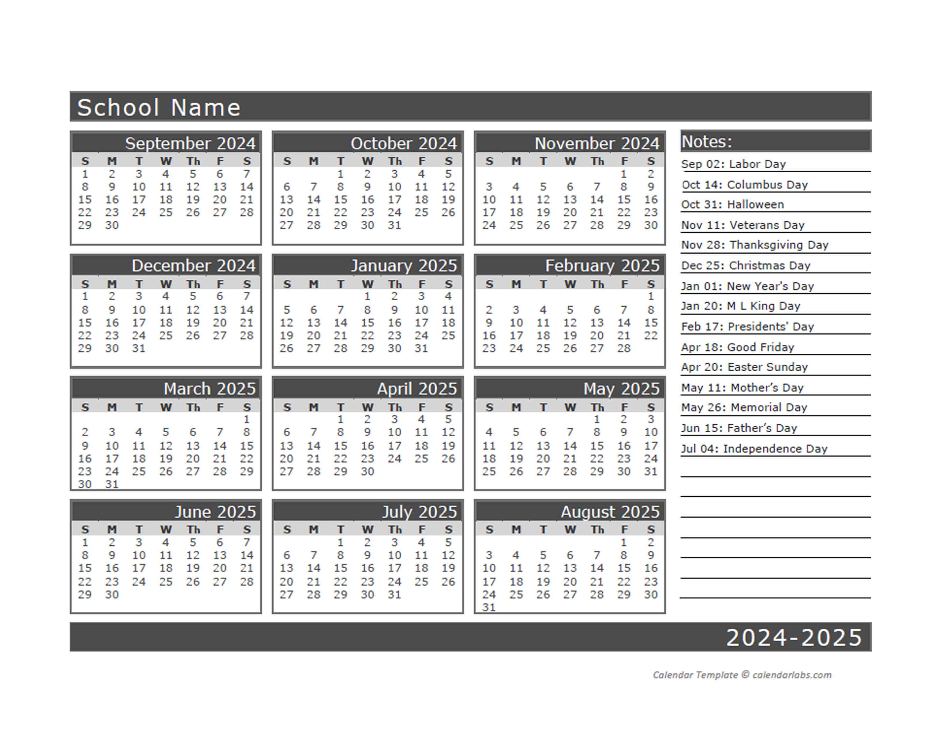 School Calendar 2024 Kzn Domini Jaynell